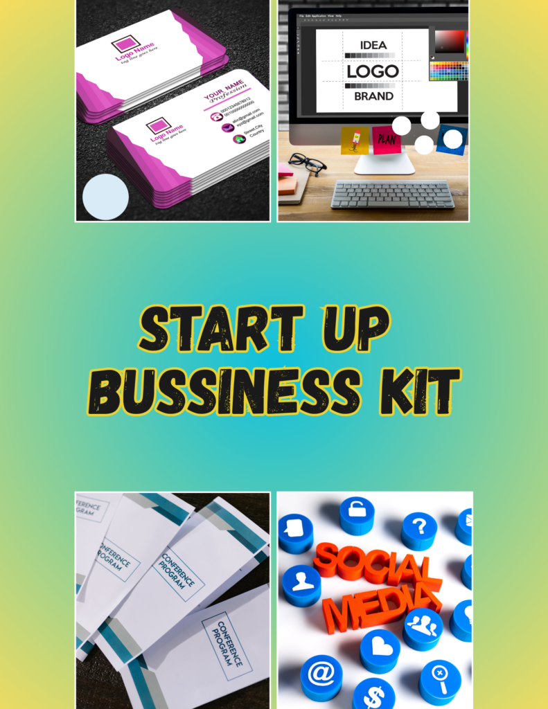 Start-up Business Kit for a small business. - Creative Online Designer